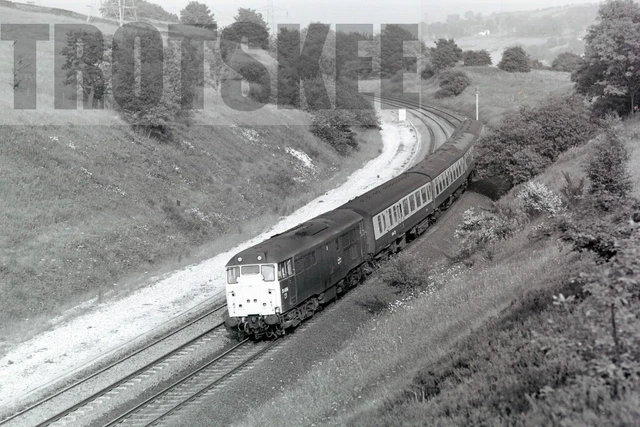 LARGE NEGATIVE BR British Railways Diesel loco class 37 37456 c1986 £5. ...