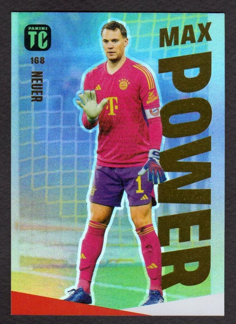 PANINI TOP CLASS 2024 Trading Cards Max Power #168 Manuel NEUER Bayern ...
