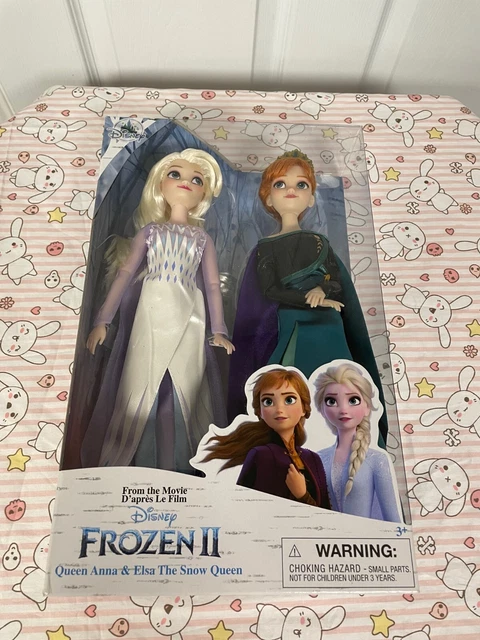 DISNEY STORE FROZEN II Elsa Anna 2 Pack Movie Dolls Kids Toys 2020 ...
