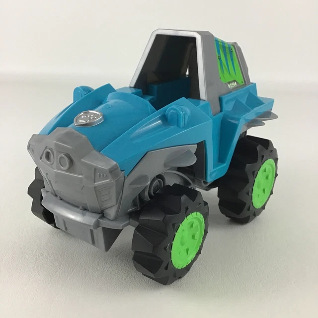 PAW PATROL DINO Rescue Rev Up Rex Deluxe Vehicle Transforming Spin ...