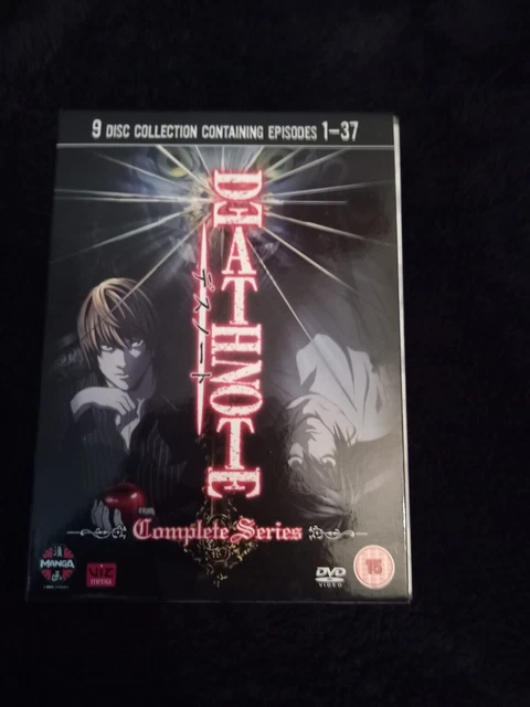 DEATH NOTE COMPLETE Series 1-37 Box Set DVD 9 Discs Boxset EUR 81,98 ...