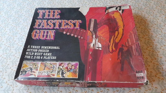THE FASTEST GUN Board Game -vintage Game By Denys Fisher 1973 £15.00 ...