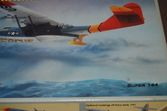 1/144 MINICRAFT CONSOLIDATED PBY-5A Catalina Air Sea Rescue Sea Plane ...