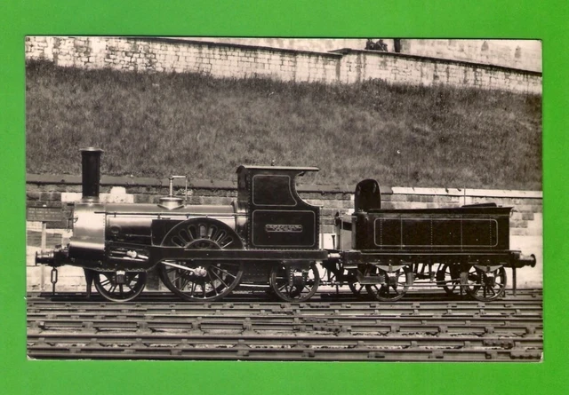 RAILWAY MUSEUM YORK Postcard - The Columbine Engine - 1845 Trevithick ...