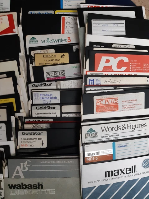 69 VARIOUS 5.25& Floppy Disks For BBC Commodore Atari Computer £1.99 ...