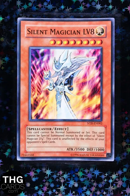 SILENT MAGICIAN LV8 NTR-EN002 Super Rare Promo Yugioh Card £2.99 - PicClick UK