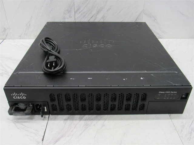 GENUINE CISCO ISR4351/K9 GIGABIT Integrated Service Router Security ...