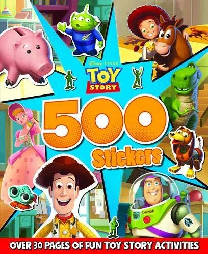 DISNEY PIXAR TOY Story: 500 Stickers (500 Stickers Disney) Book The ...