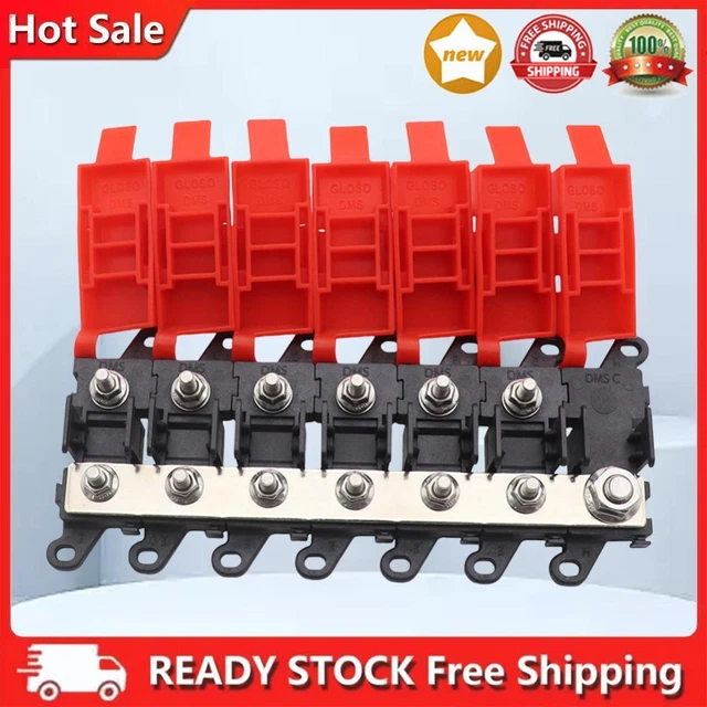 3/4/5/6 WAY DISTRIBUTION Block 200A Fork Bolt Fuse Holder Multi-Pole Fuse Block £24.71 - PicClick UK