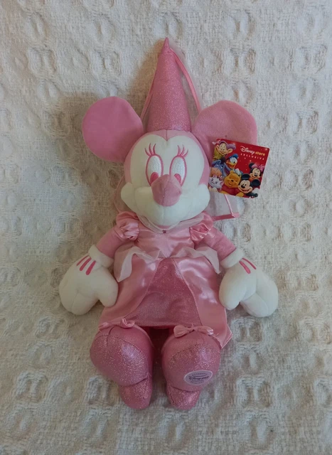 Pink Minnie Mouse Princess Disney Store Exclusive Plush Soft Cuddly Toy 19 £1000 Picclick Uk