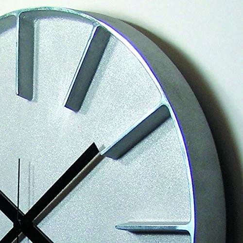 LEMNOS EDGE CLOCK Aluminum AZ-0115 AL Wall Clock Japan $587.98 ...