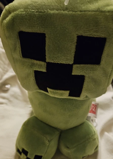 OFFICIAL MINECRAFT CREEPER 8" Inch Soft Plush Toy Mattel Brand New With ...