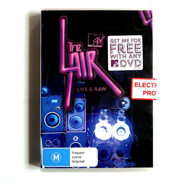 THE LAIR | Live & Raw DVD 2008 MTV Australian Live Music Concert, Gift ...