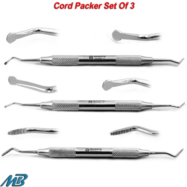 GINGIVAL CORD PACKER Retraction Dental Atraumatic Placement Packing ...