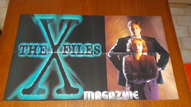 (RIVISTA MAGAZINE) POSTER serie TV THE X FILES (53 x 85 cm) anni 90 EUR ...