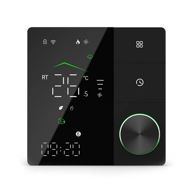 THERMOSTAT INTELLIGENT CONTR?LE pr cis de la temp rature avec bouton-bouton e EUR 50,84 ...