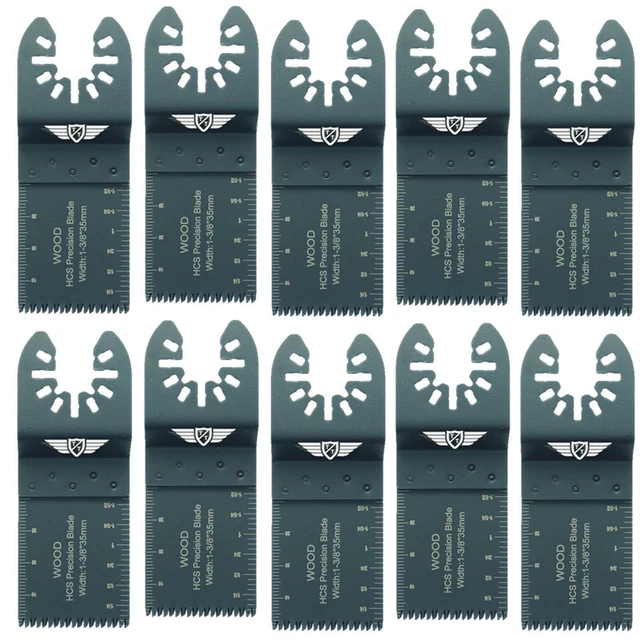 35MM COARSE CUT Blades For Dewalt Stanley Black and Decker Oscillating ...