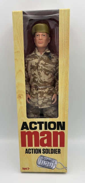 ACTION MAN ACTION Soldier Posable Figure ~Hasbro Age 3+ New & Sealed £ ...