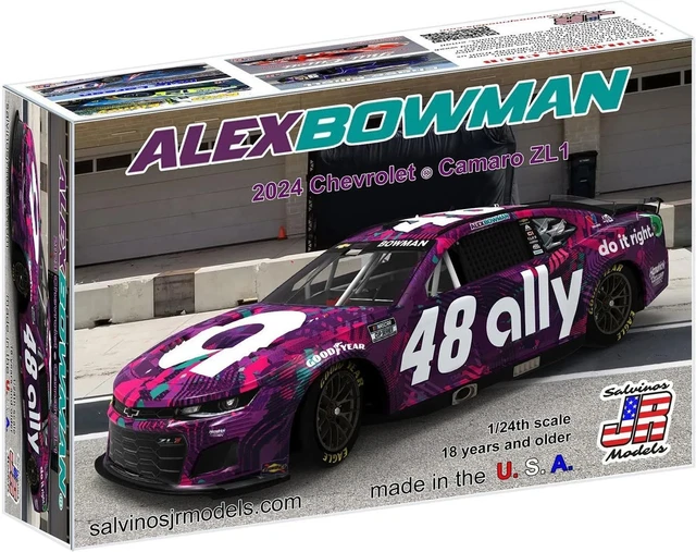 SALVINOS JR MODELS 1/24 2024 Chevrolet Camaro ZL1 Hendrick Motorsports ...