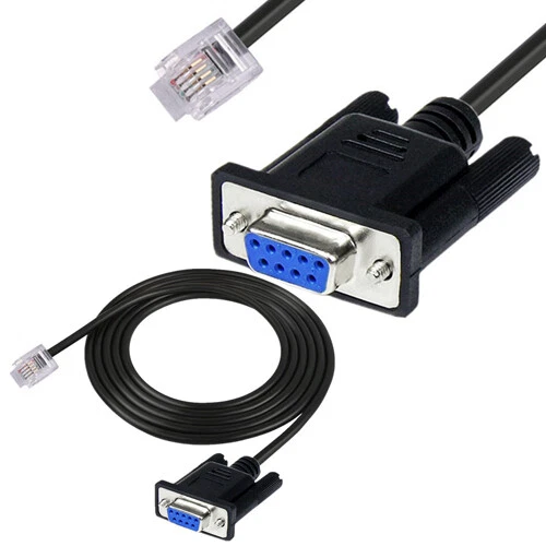 PDU RS232 DB9 RJ12 Console Serial Lead interface Cable for APC AP7000 ...