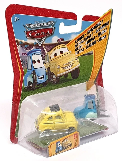 MATTEL DISNEY PIXAR Cars R6570 #112/113 - Luigi & Guido - Yellow/Blue ...