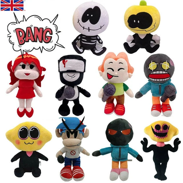 SPOOKY MONTH PLUSH Skid and Pump, Friday Night Funkin Plush Soft ...