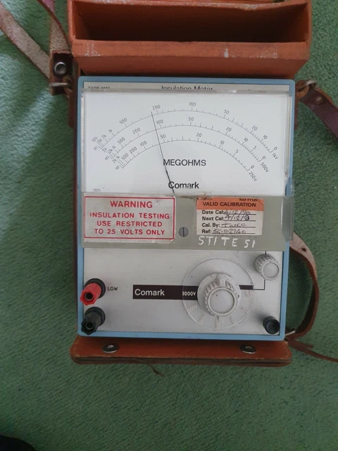 COMARK 1905 INSULATION Meter £40.00 - PicClick UK