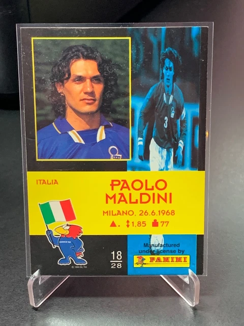 VIGNETTE CARTE PANINI Paolo Maldini Panini World Cup France 98 EUR 1,00 - PicClick FR