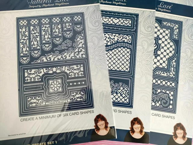 TATTERED LACE CUT, Craft, Create 1,2, & 3 Die Sets Create at Least 6 ...