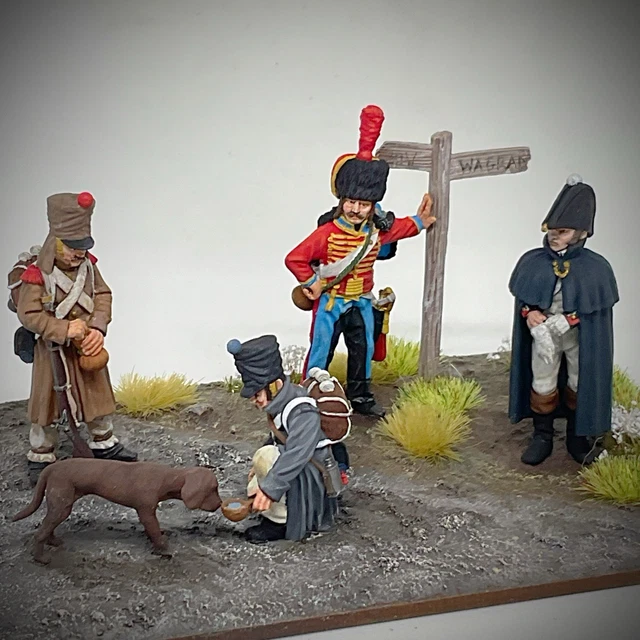 SHOWCASE PAINTED 28MM FRENCH NAPOLEONIC DIORAMA PIANO WARGAMES METAL ...