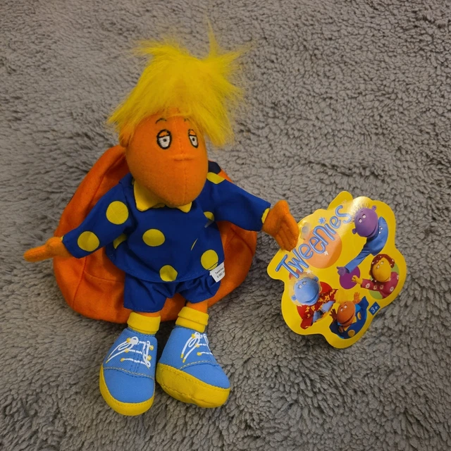 CBEEBIES BBC 1998 Tweenies 7.5" Soft Plush Toy - Jake £16.15 - PicClick UK