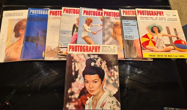VINTAGE PHOTOGRAPHY MAGAZINES £10.80 - PicClick UK