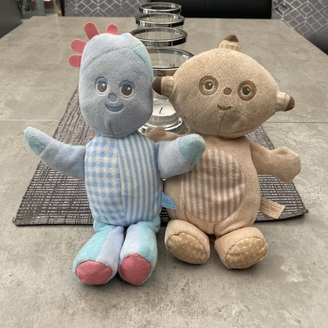 IGGLE PIGGLE IN The Night Garden and Makka Pakka Rattle Baby Soft Toy ...