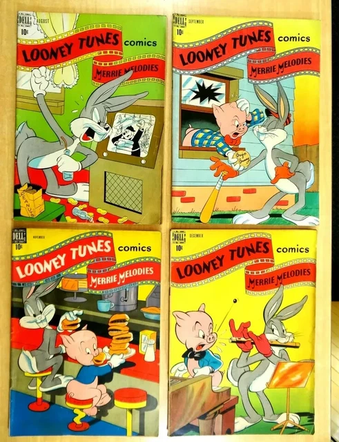 4 Looney Tunes Merrie Melodies 1948 82 83 85 86 Bugs Bunny Baseball