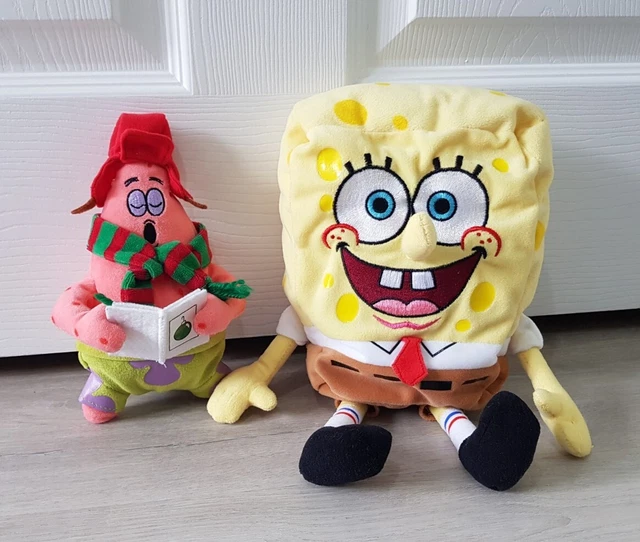 2 X TY SPONGEBOB SQUAREPANTS & PATRICK STAR / SILENT NIGHT - BEANIE ...