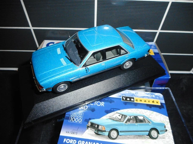 VANGUARDS CORGI VA12413 Ford Granada MK2 Series1 2.8i Ghia Cosmos Blue ...
