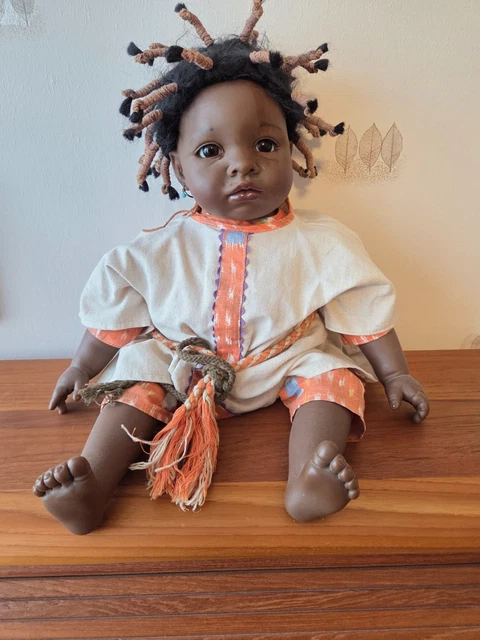 SAMMLERPUPPE AMHARA ON Carin Lossnitzer/ Götz EUR 50,00 - PicClick DE