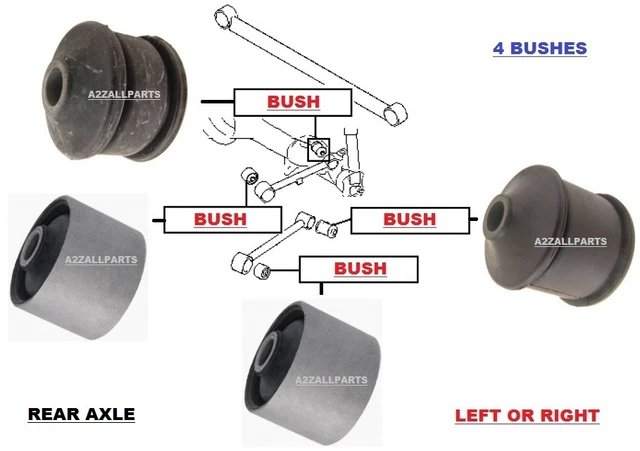 FOR MITSUBISHI PAJERO Mini Jr H51A H53A H56A H57A H58A Rear Axle Rod ...
