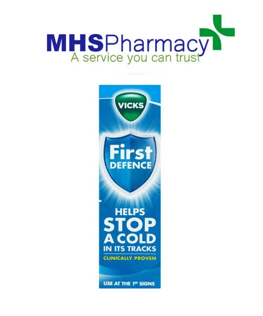 VICKS FIRST DEFENCE Nasal Spray 15ml £11.99 - PicClick UK