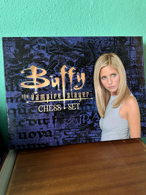 BUFFY THE VAMPIRE Slayer Limited Edition Chess Set Vintage 2000 ...