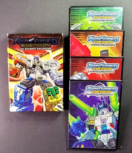 TRANSFORMERS ENERGON - The Ultimate Collection (DVD, 2008, 7-Disc Set ...