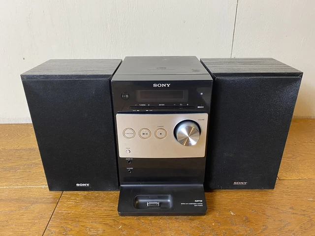 SONY CMT-FX300I AUDIO Shelf System cd player-I Pod docking station ...