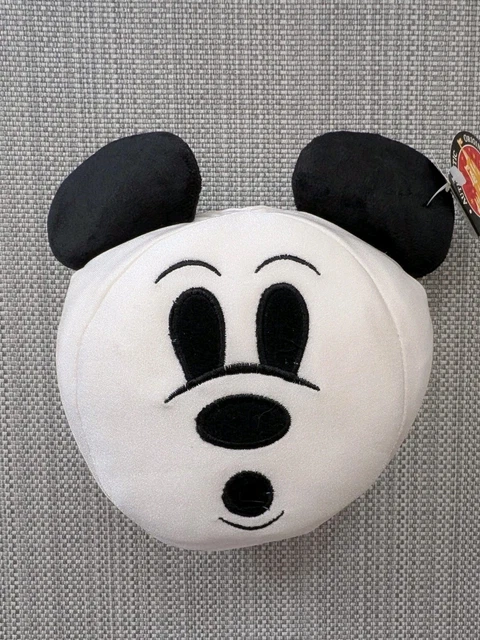 VINTAGE WALT DISNEY World Ghost Mickey Mouse Boo! Head Pillow Bean Bag ...