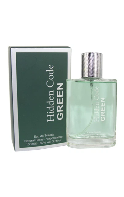 HIDDEN CODE GREEN Men Eau Toilette Natural Spray Fragrance 100ml £5.48 ...