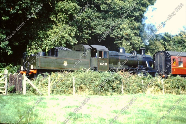 ORIGINAL 35MM RAILWAY Slide - Steam Train - Engine 46521 (5) £3.00 ...