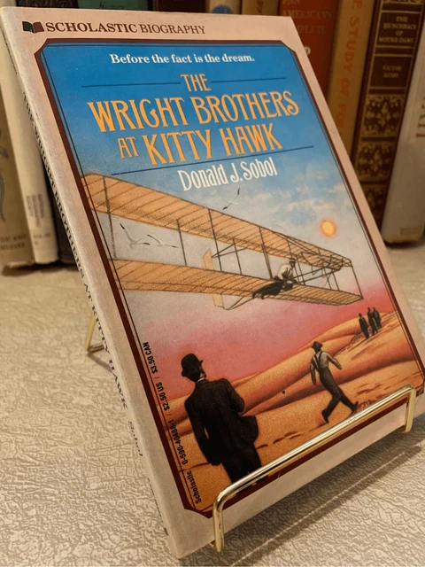THE WRIGHT BROTHERS At Kitty Hawk (Scholastic Biography) - Paperback ...