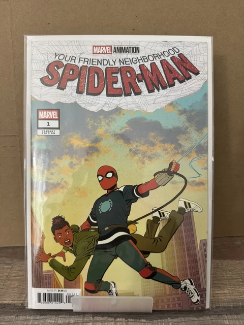 YOUR FRIENDLY NEIGHBORHOOD Spider-Man #1 Animation Variant Marvel ...