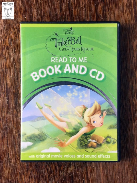 DISNEY READ TO Me - Tinker Bell And The Great Fairy Rescue; Book and CD ...
