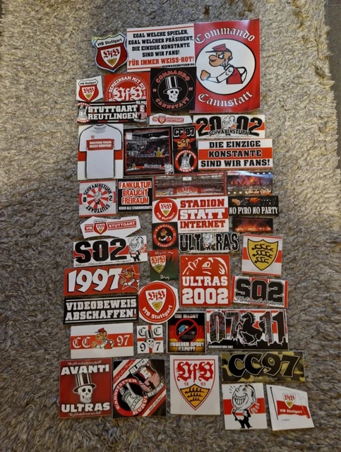 SELTENE VFB STUTTGART Ultras Aufkleber Sticker Cannstatter Kurve ...