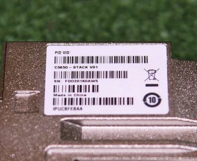 Cisco C3650 Stack Stacking Module For Cisco C3650 Series Switches 1yrwty Eur 72 88 Picclick Fr